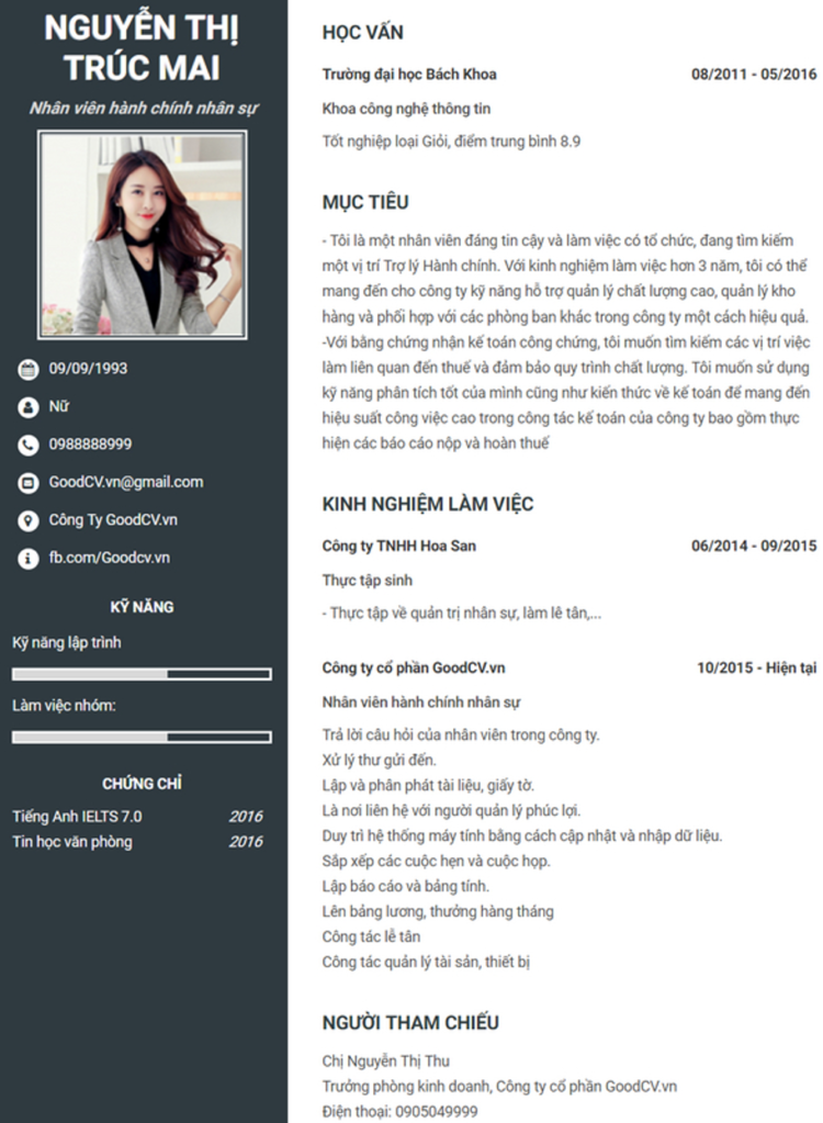 10+ mẫu CV xin việc đẹp và độc quyền từ ứng dụng Job3s